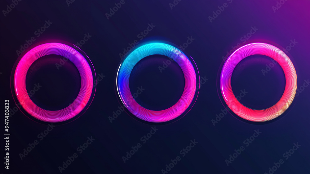 Progress indicators, including load or download and upload icons for ...