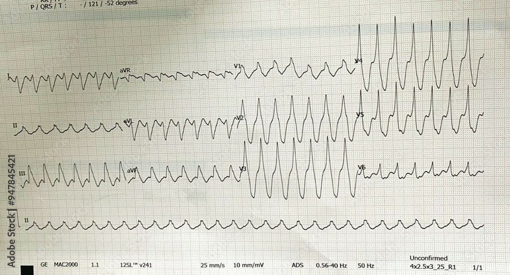 Atrial fibrillation in Wolff-Parkinson-White syndrome, WPW is a short ...