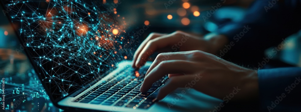 Database specialist optimizing queries in data facility background ...