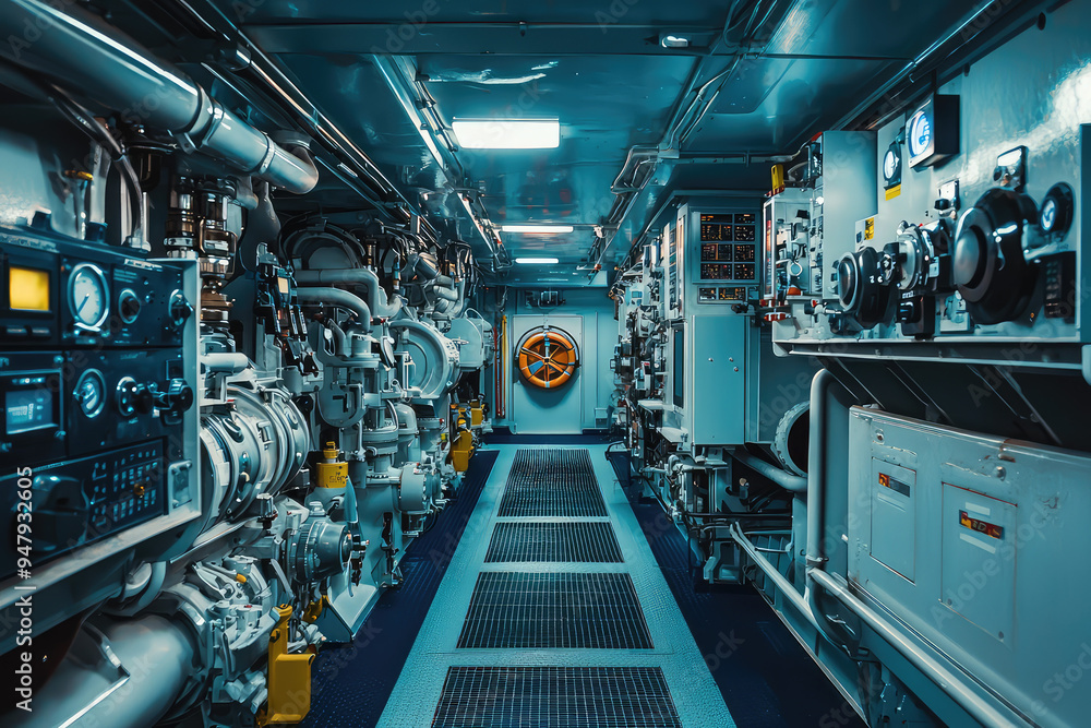Exploring the Complex Machinery of a Navy Ship's Engine Room: A ...