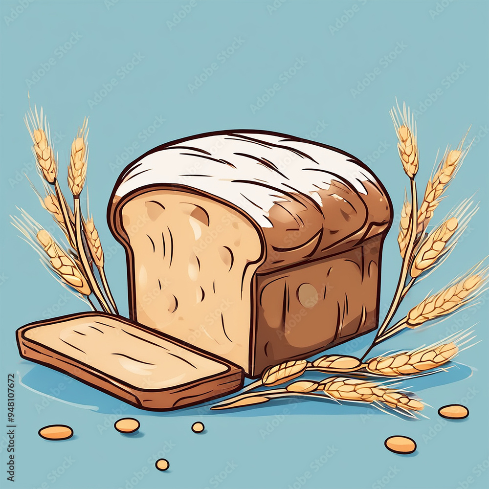 Bakery shop template. Bread and pastry shop. Bread house. Bake House ...