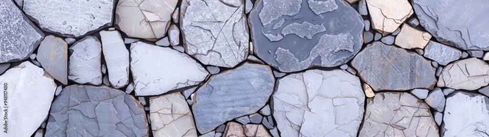 Elegant flagstone paving textures in soft grey and beige, perfect for ...