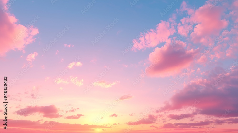 Gentle sky background at sunset time natural colors may use. Stock ...