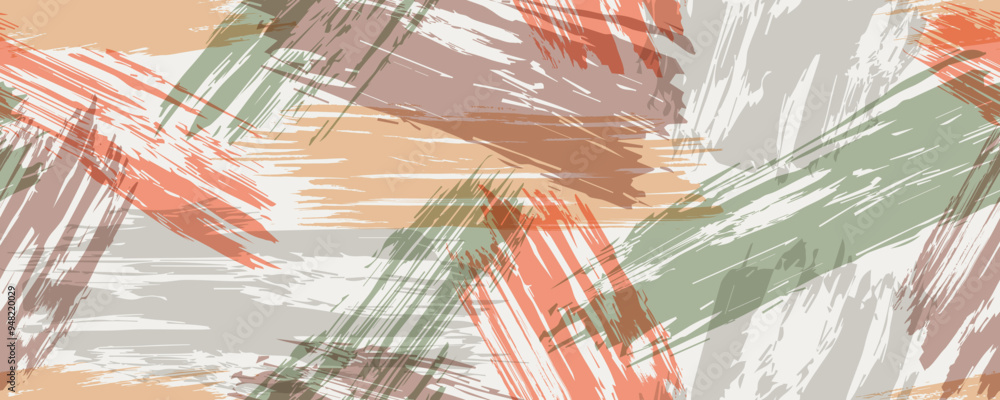 Seamless abstract background with patches of colored paint. Template ...