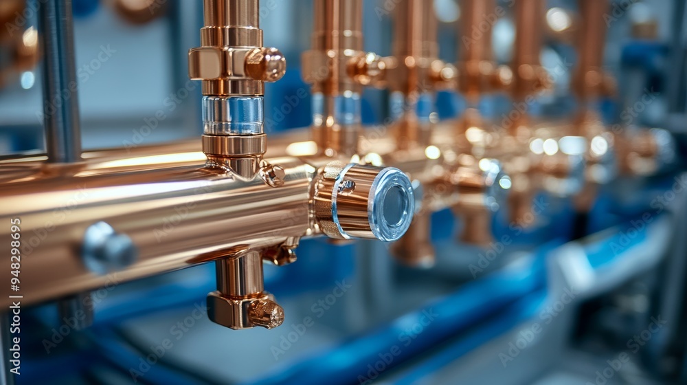 A highly detailed medical device with beryllium copper components ...