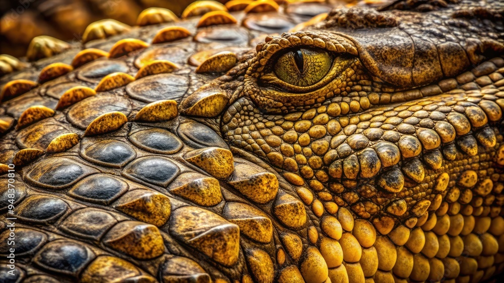 Close-up of intricate, scaly texture featuring raised bumps and ridges ...