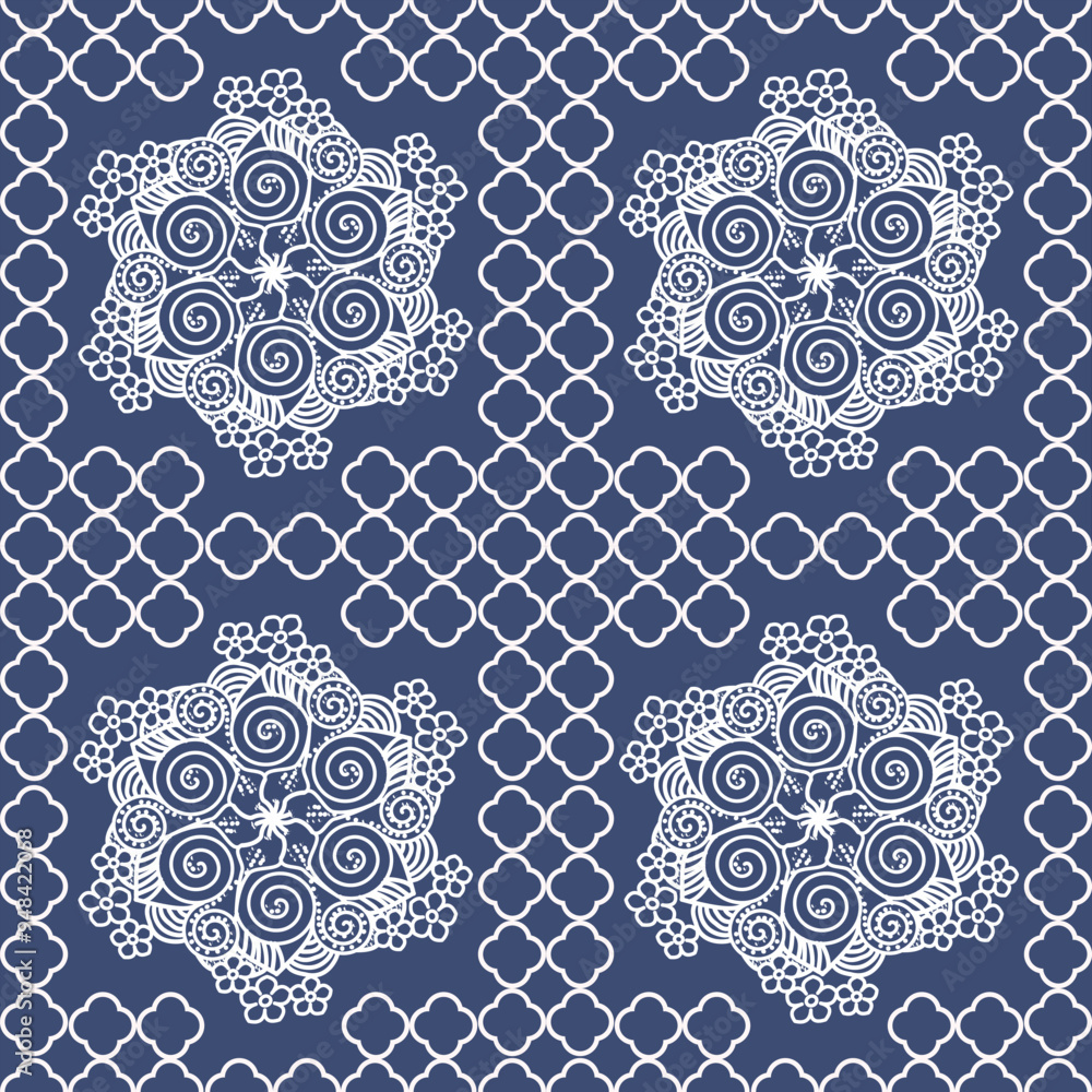 Patterns, fabric patterns, tile patterns, wallpapers, handmade works ...