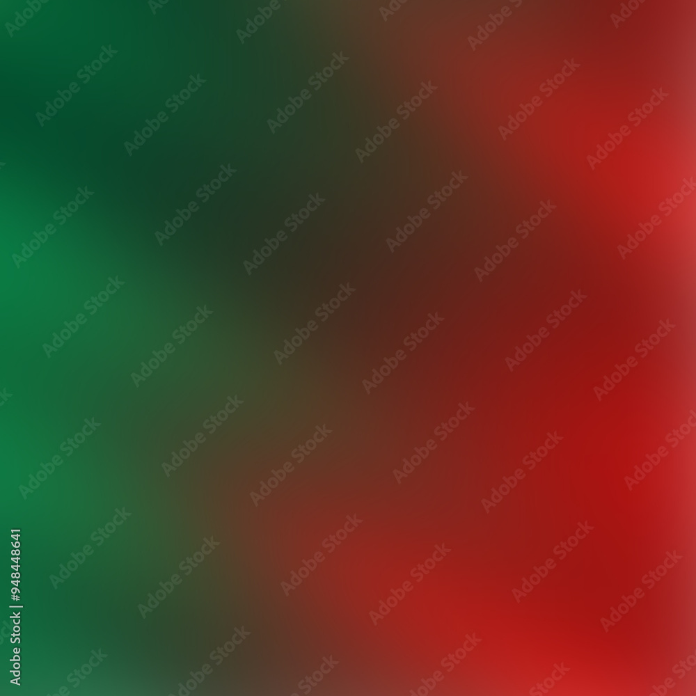 Complementary split green and red gradient mesh background nice for ...
