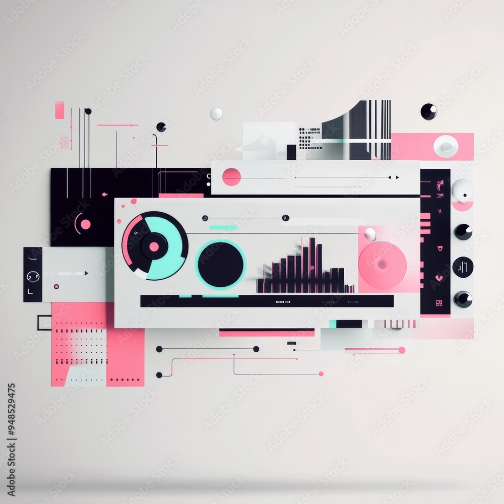 32. Animated GIF of a website loading screen, engaging user interface design, interactive web ...