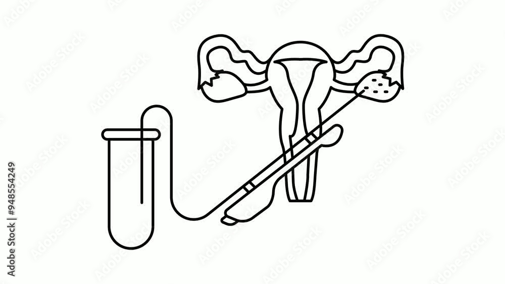 Transvaginal oocyte retrieval animation, IVF TVOR Process Explained ...
