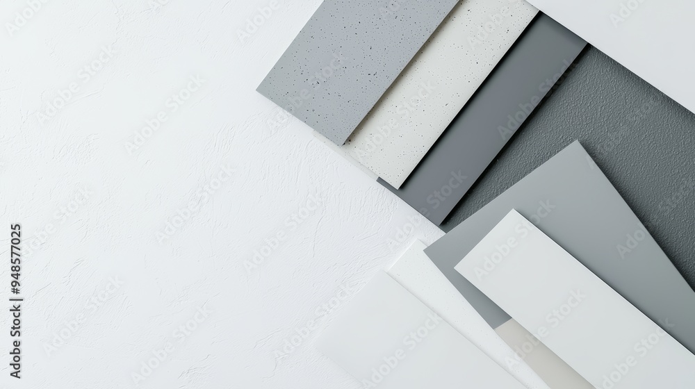 Cool slate grey color palette, modern and neutral tones, minimalist ...
