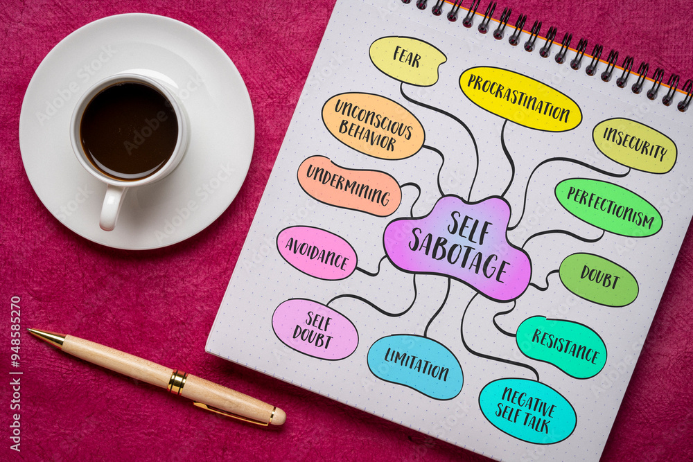 Self sabotage, behaviors, thought patterns, or actions we engage in ...