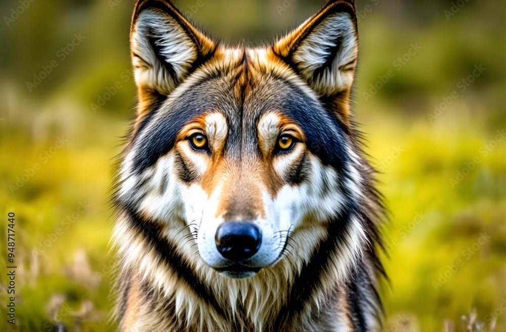 Stunning high resolution photos of a wayward proud wolf in Altai. The ...