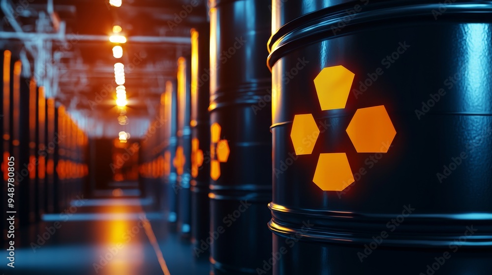 Nuclear safety mechanisms in place during atomic fission, featuring ...