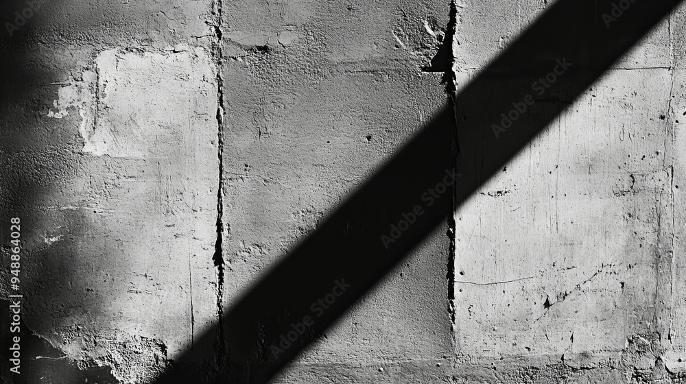 Rugged textured grunge wall background with dark shadows, chipped paint ...
