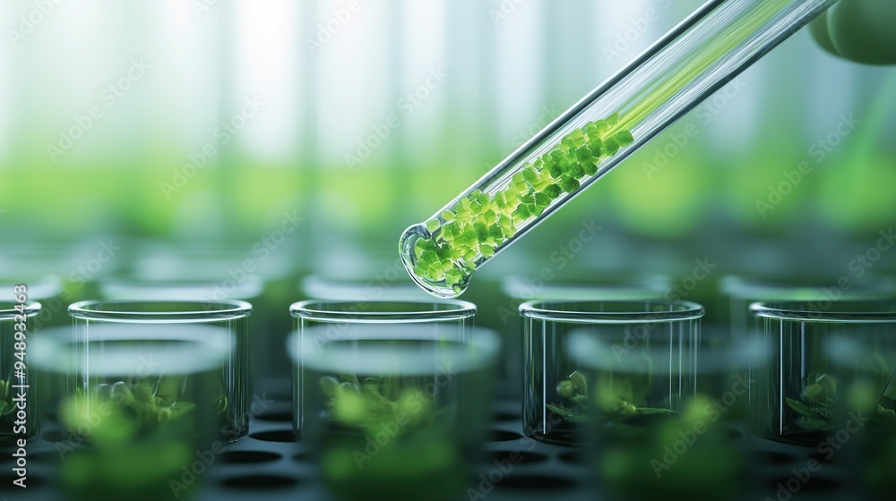 Nano-scale biofuel production in a microfluidic device, representing ...