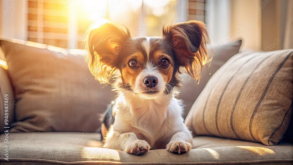Adorable small dog with scrunched face, floppy ears, and signature ...