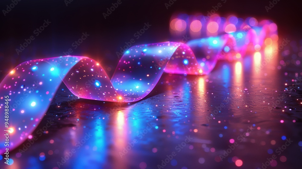 Radiant Energy Flow, a dynamic visualization of vibrant glows and ...
