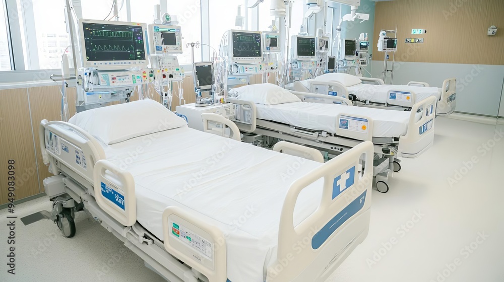 Pediatric intensive care unit PICU with child-friendly technology and ...