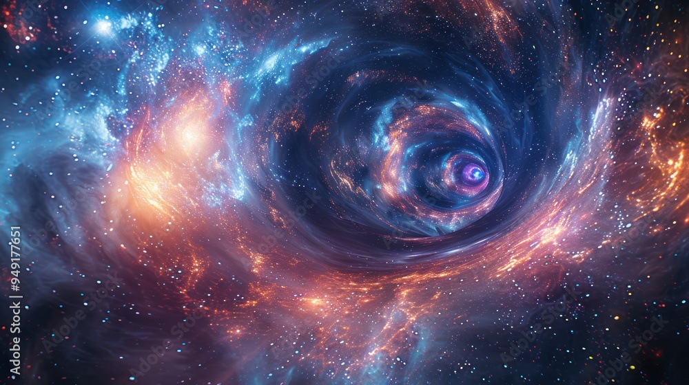 Galactic Explosion in Hyperspace Tunnel: Bright Stars, Cosmic Rays, and ...