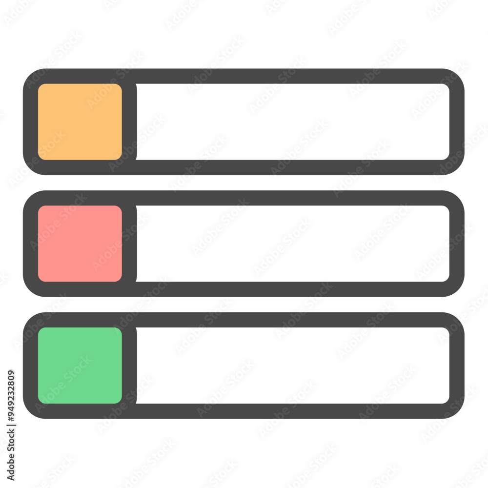 Check List Boxes Stock Vector | Adobe Stock