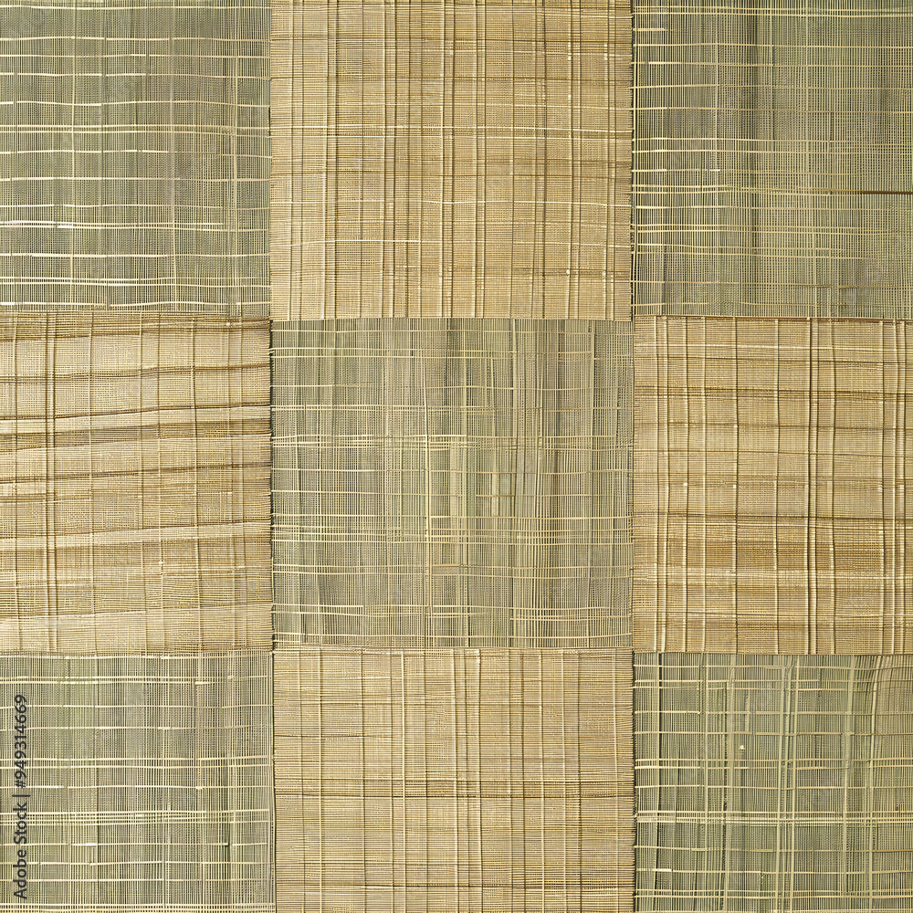 Traditional Japanese Tatami Textures Showcasing the Intricate Weaving ...