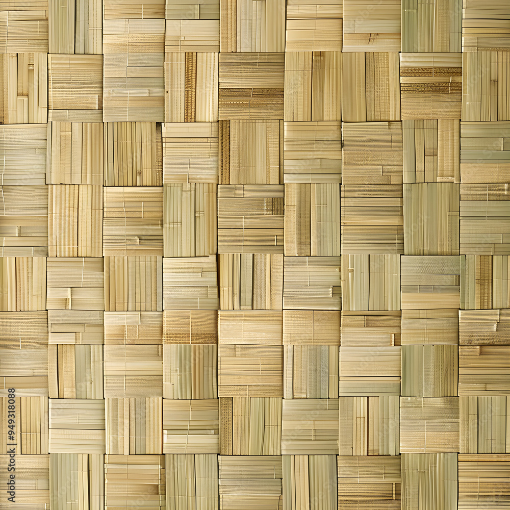 Traditional Japanese Tatami Textures Showcasing the Intricate Weaving ...