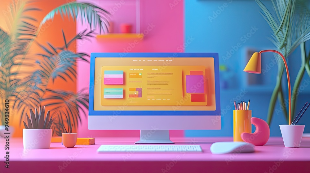 32. Animated GIF of a website loading screen, engaging user interface ...