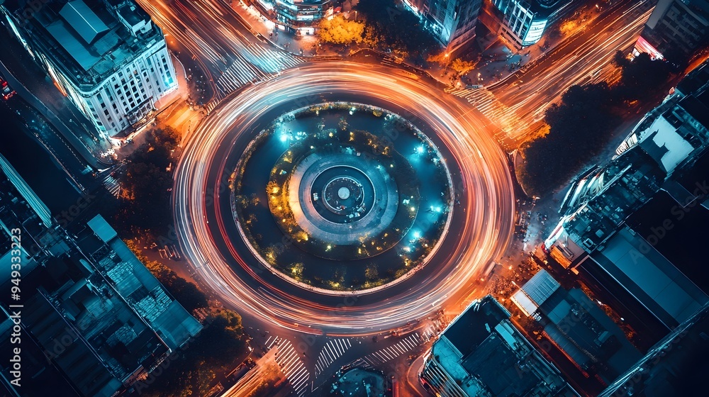 IoT Enabled Smart Roundabout for Efficient City Navigation A Photograph ...