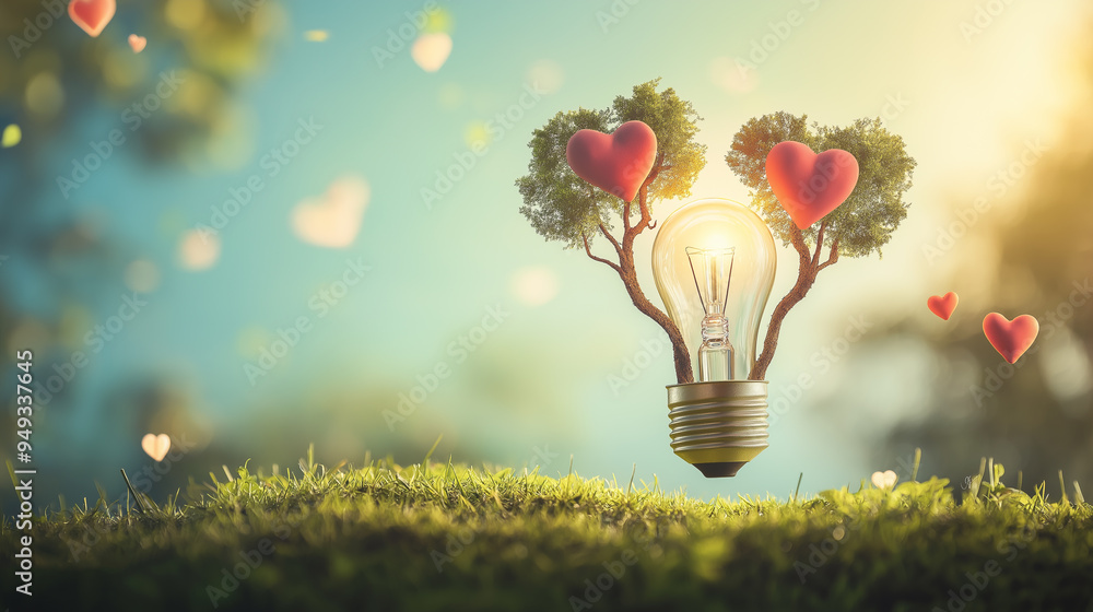 Artistic depiction of Positive Thinking Day with expressive typography ...