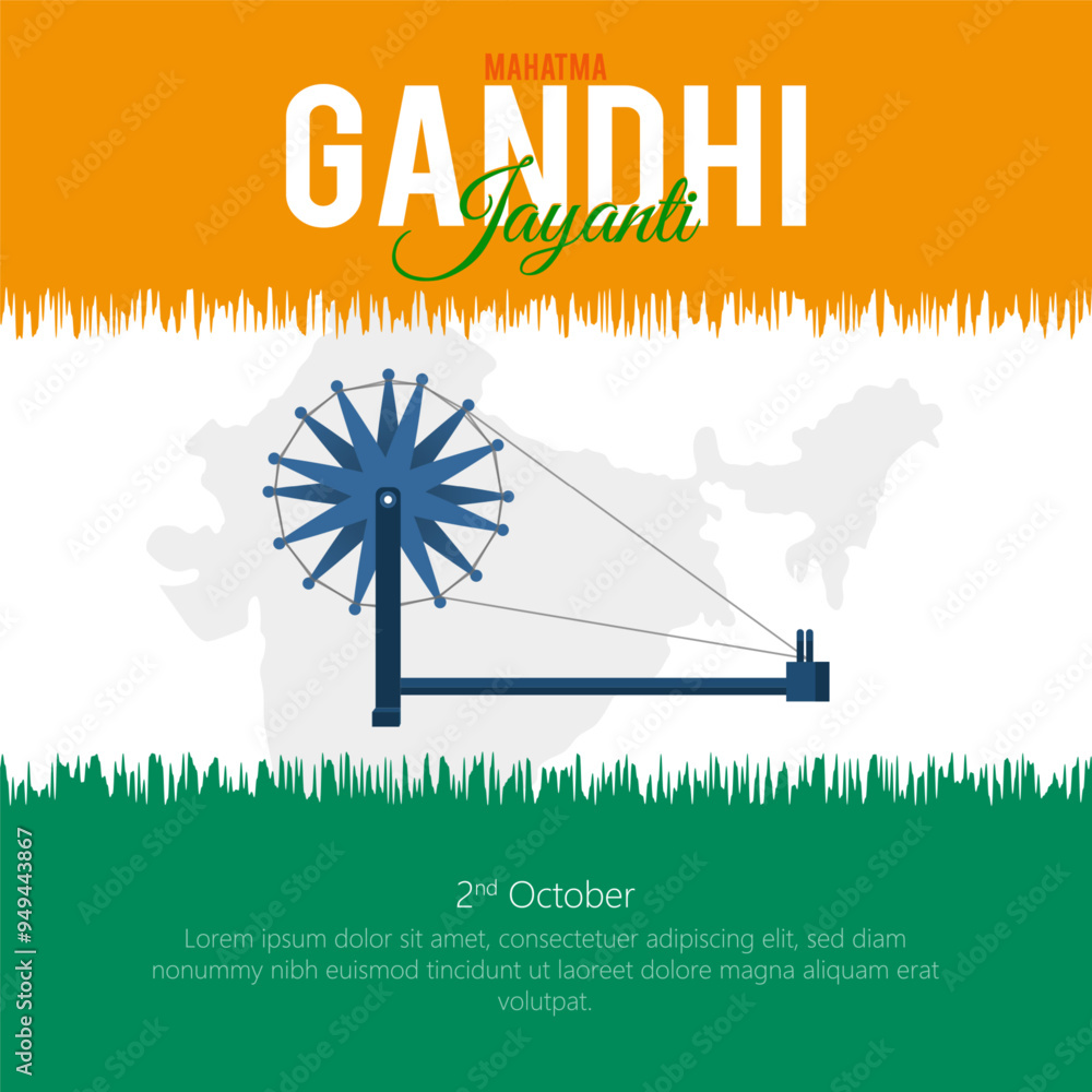 Mahatma Gandhi Jayanti, observed on October 2nd, marks the birth ...