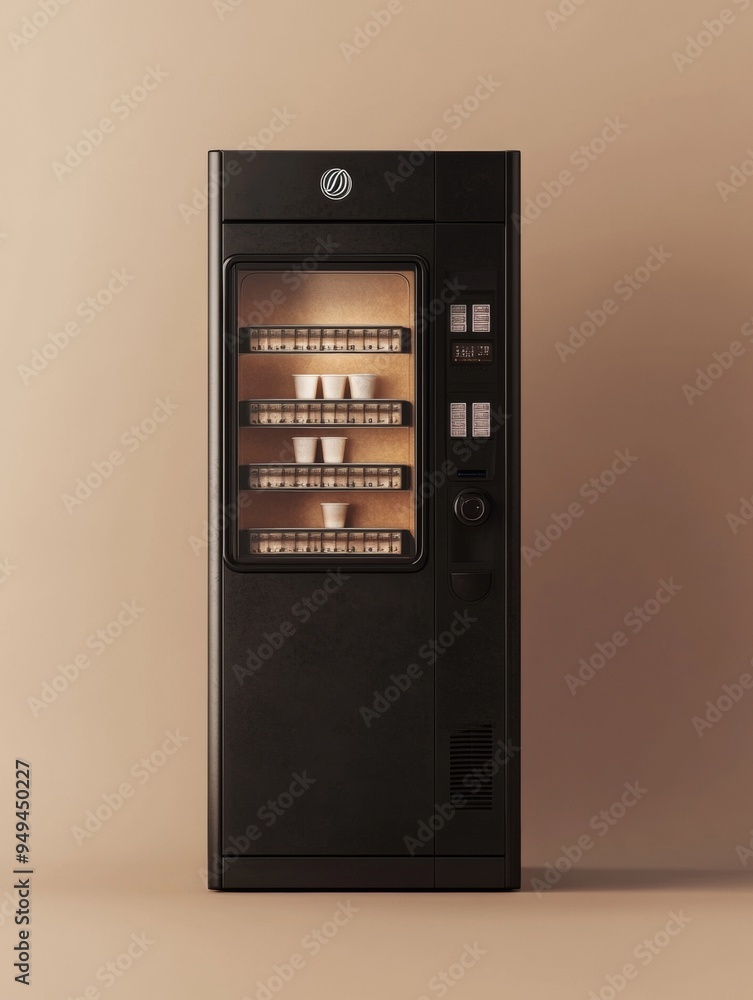 Blank coffee vending machine mockup Stock Photo | Adobe Stock