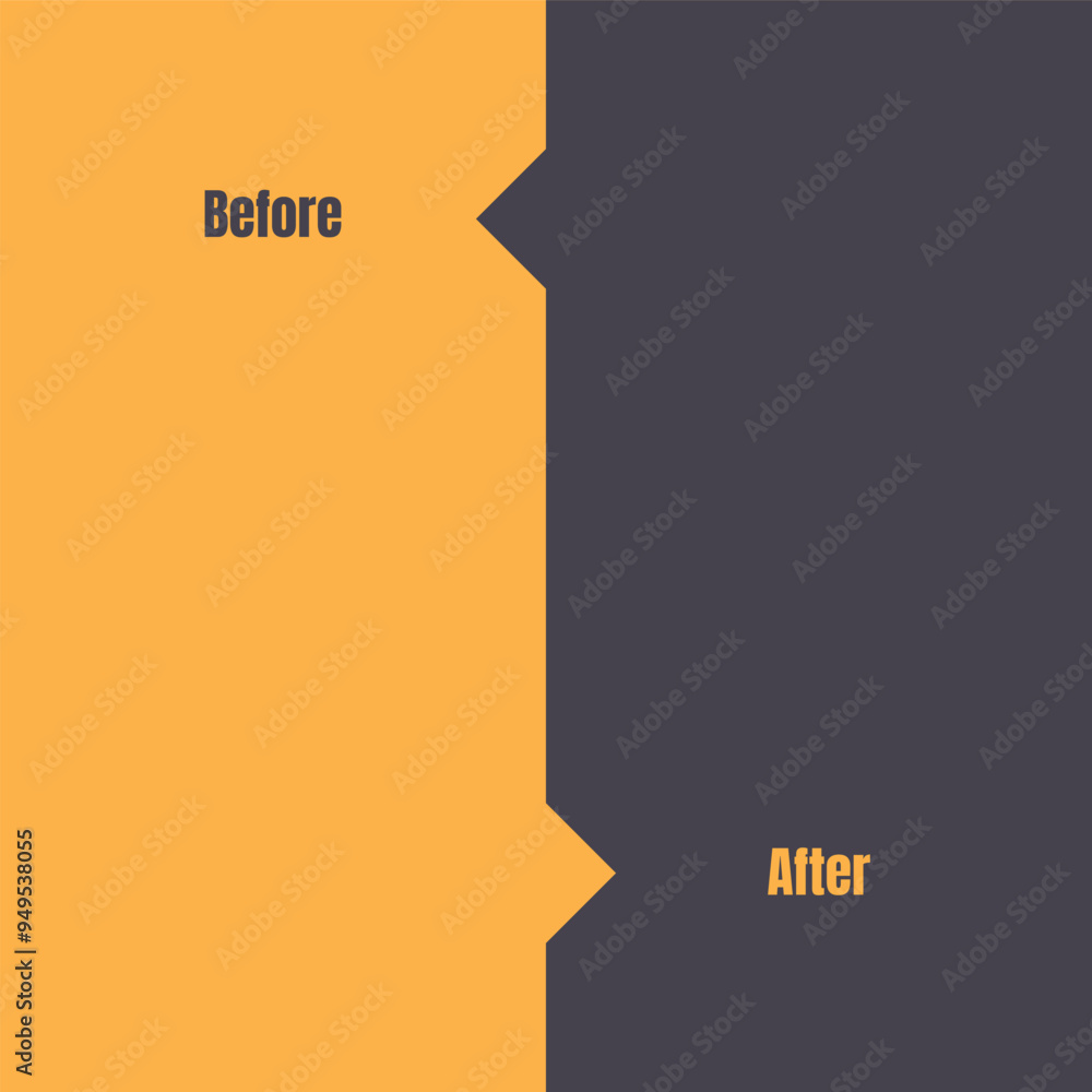 Gradient before and after background template. Two Compare vector ...