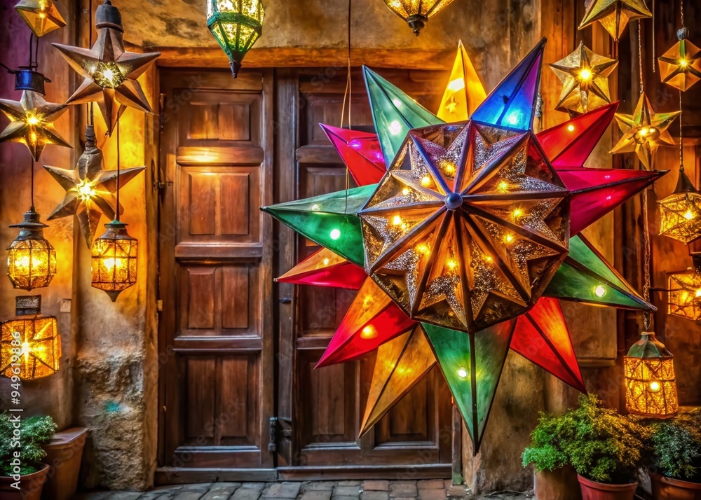 stunning Philippine parol centerpiece shines bright with bold colors ...