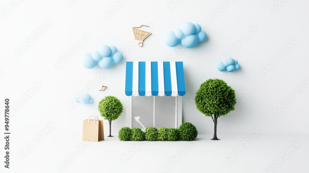 A simplified circular business model illustrating the value chain, key ...