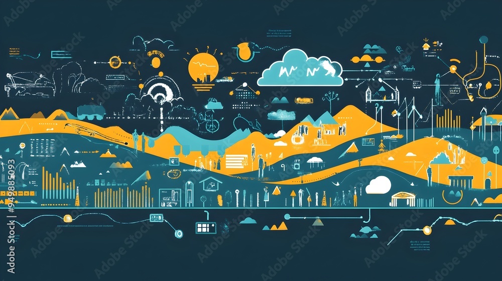 Detailed infographic showing the process of collecting analyzing and ... Detailed infographic showing the process of collecting analyzing and ...