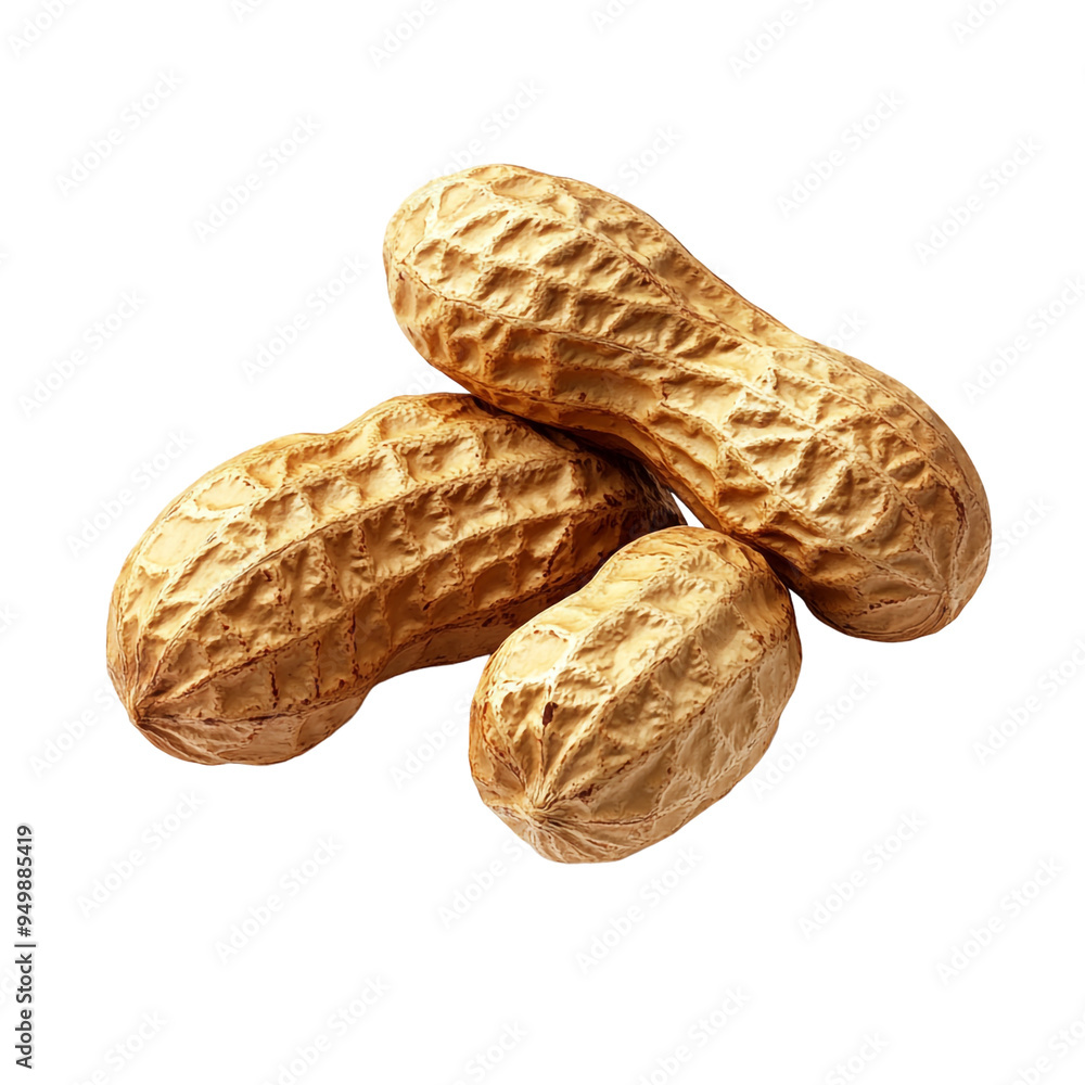 Realistic Peanuts in Shell Isolated on Transparent Background for ...
