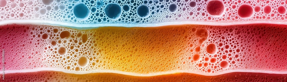 Layered diagram of human skin, showing cells and structure Stock ...