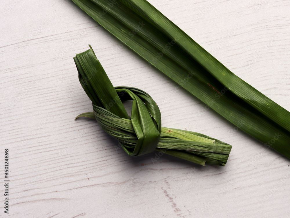 ice cincau pandan leaf drink indonesian traditional beverage ingredient ...