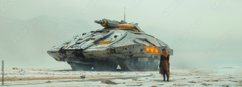 Unleashing the Might of Sci-Fi Tanks in a Dystopian World Future ...