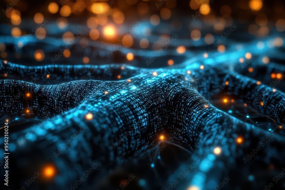 bioluminescent digital virus spreading through neural network tendrils ...