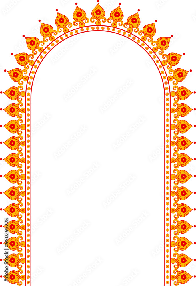 Durga Puja Border Decorations Durga Puja Frame Durga Puja Background ...