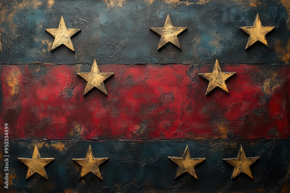 patriotic abstract background featuring distressed american flag ...