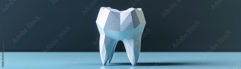Graphical representation of a tooth's anatomy using geometric shapes ...