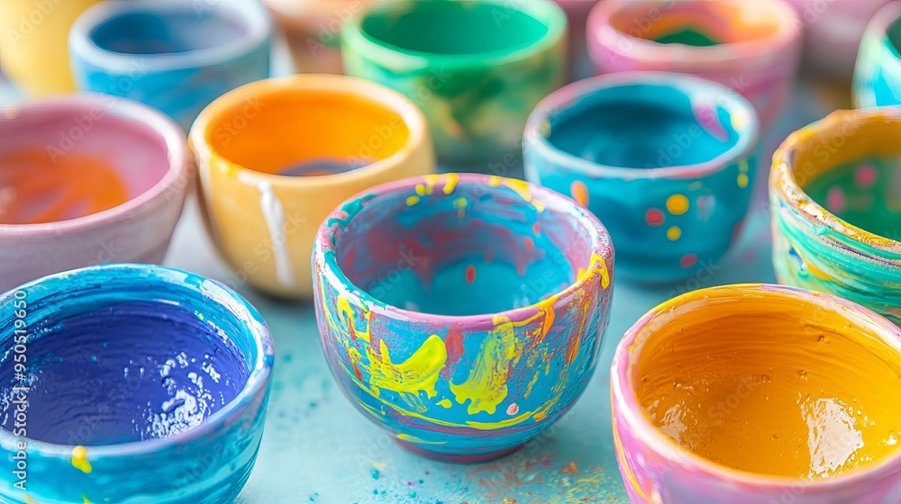 Transform dull ceramics into vibrant masterpieces with acrylic paint ...