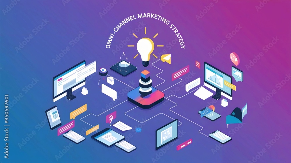 Image showing the integration of marketing with Omni-Channel marketing ...