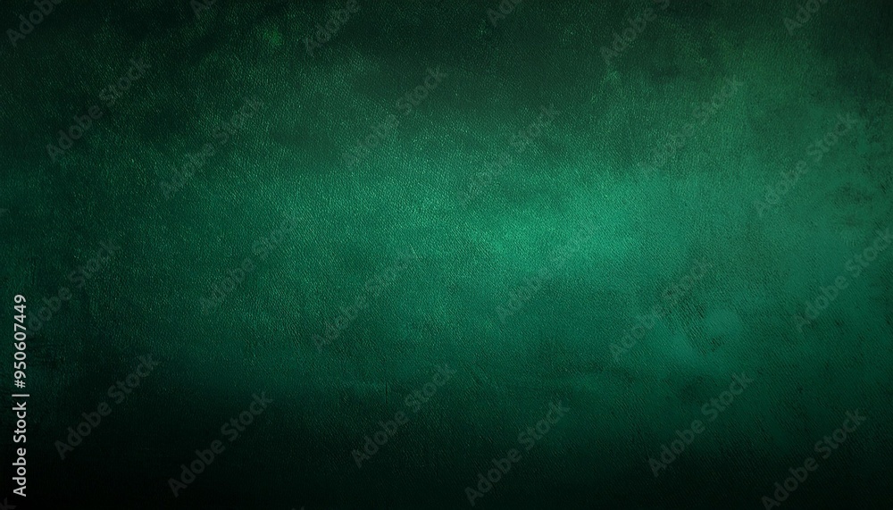 elegant dark emerald green background with black shadow border and old ...
