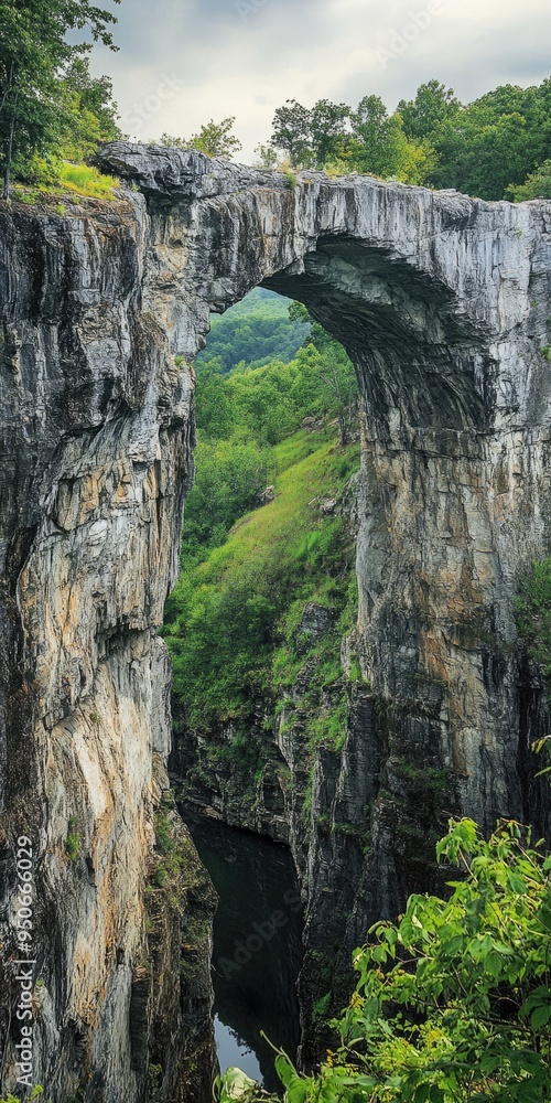 Natural Bridge, Virginia. County's Historic Geologic Landmark and ...