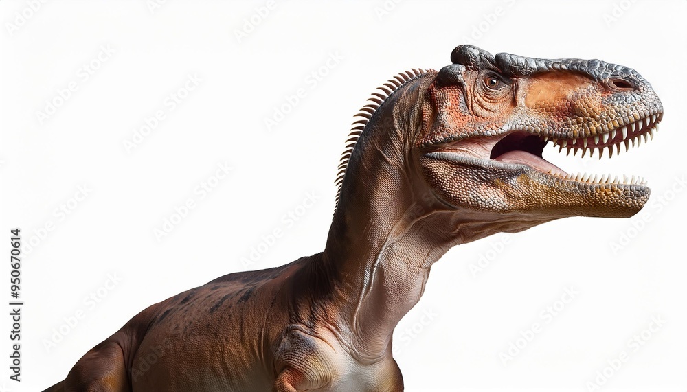 t rex dinosaur isolated on transparent background ai generated Stock ...