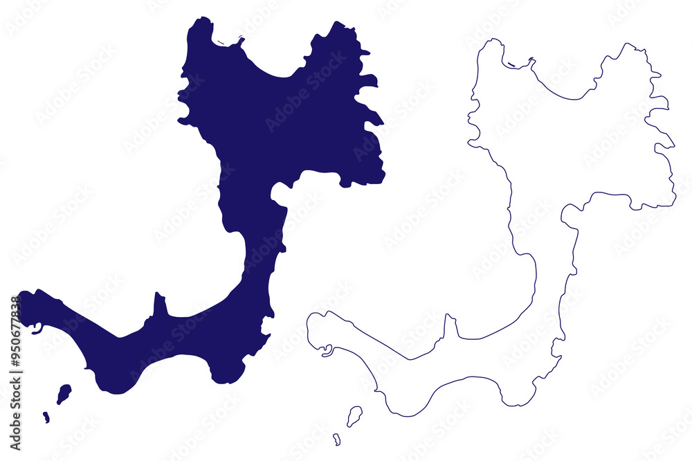 Canouan island (Saint Vincent and the Grenadines, Cenrtal America ...